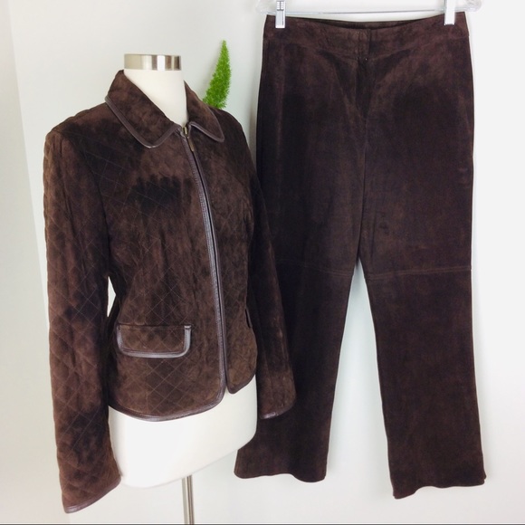 Kate Hill | Jackets & Coats | Kate Hill Gorgeous 0 Leather Quilted ...